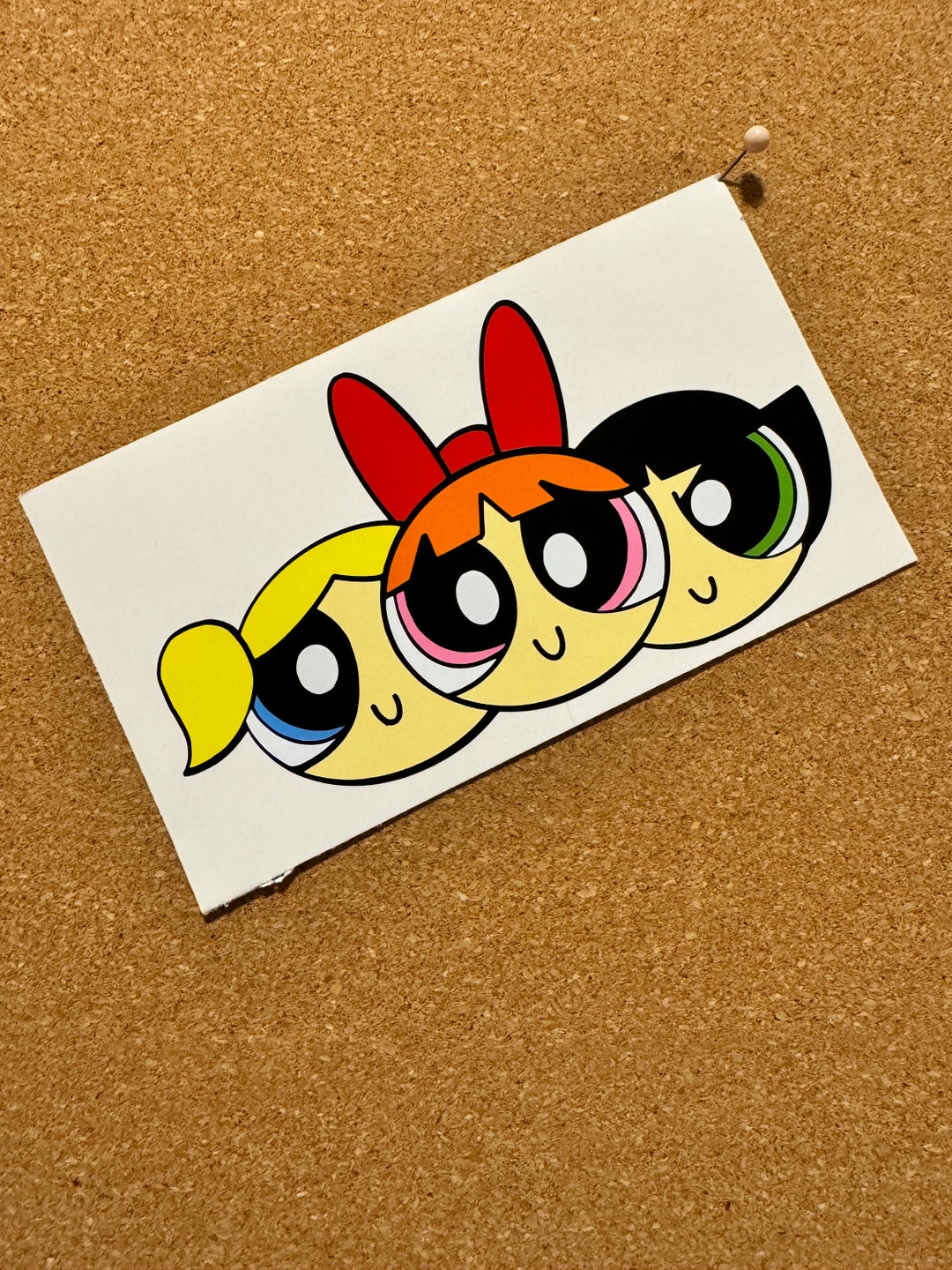 Powerpuff Girls Layered Vinyl Sticker - Etsy