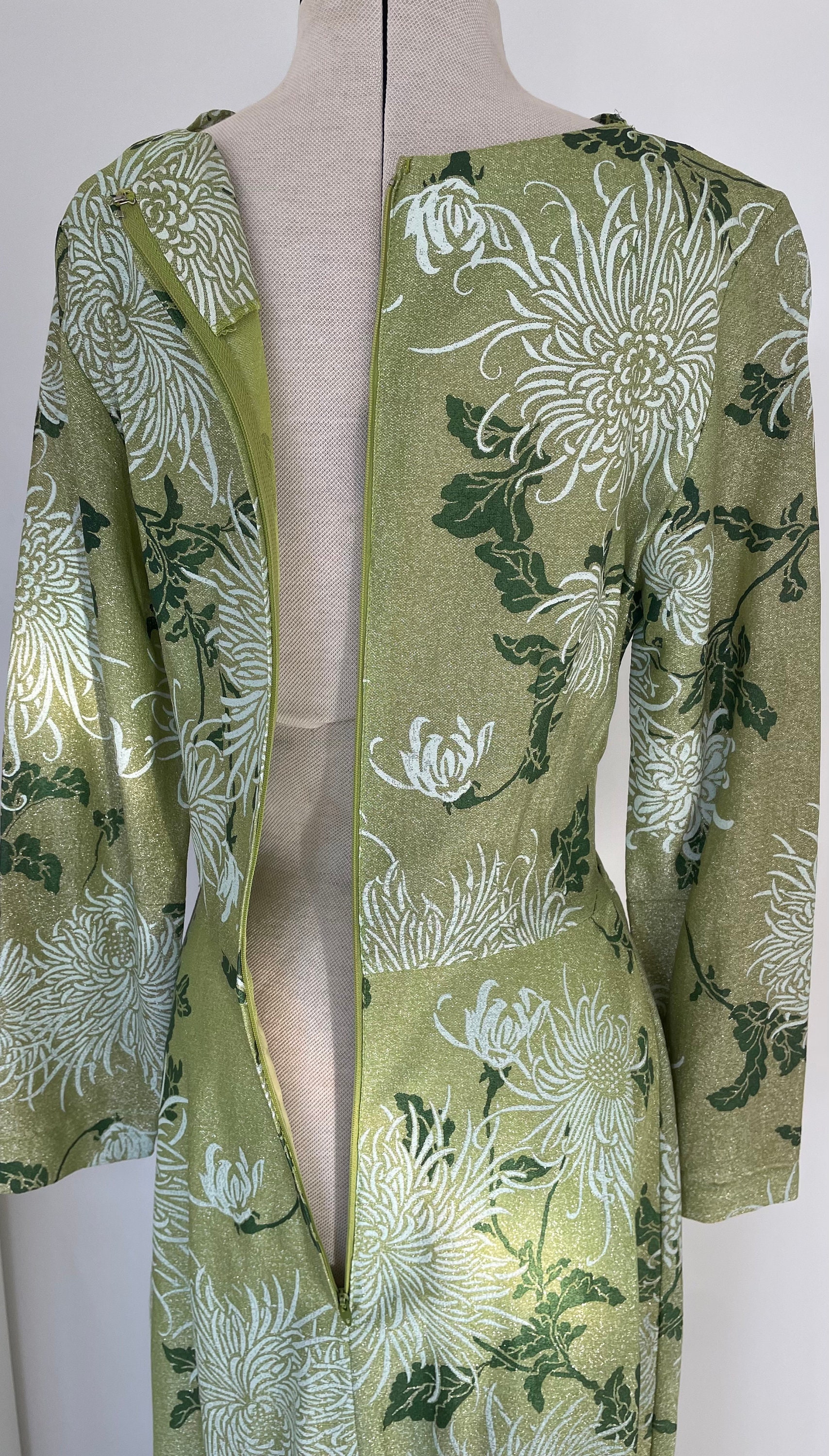 Vintage Alfred Shaheen Maxi Dress - Etsy