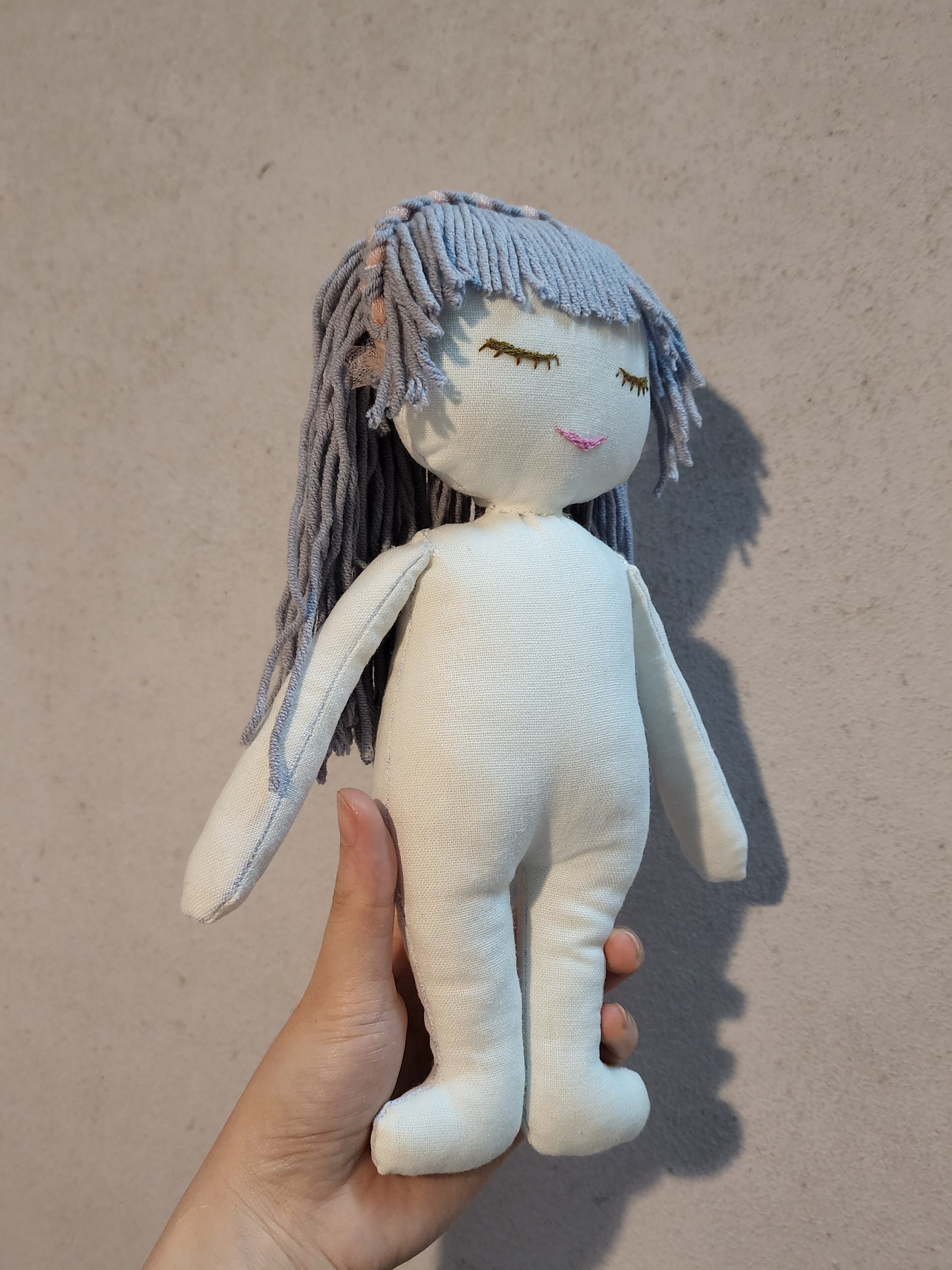 Personalized Rag Doll - KIKO - Handcrafted Happy Baby Doll With Dress ...