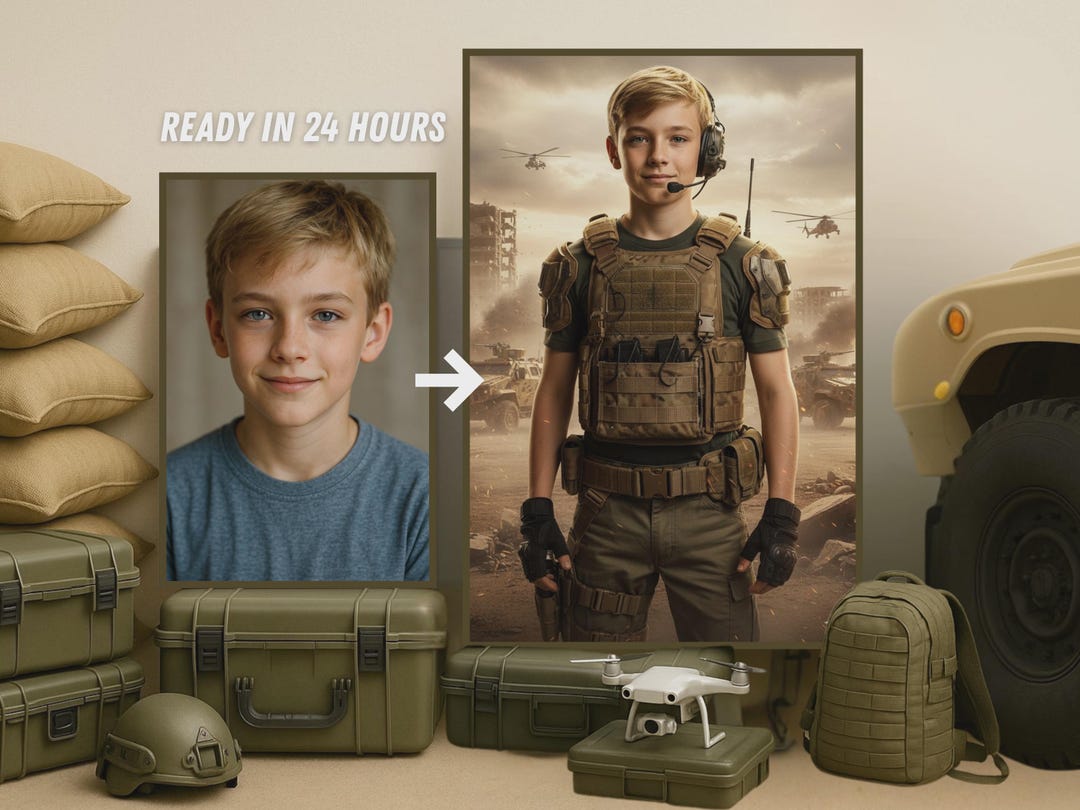 Call of Duty Birthday Invitation: Custom Gamer Nday Portrait (digital ...