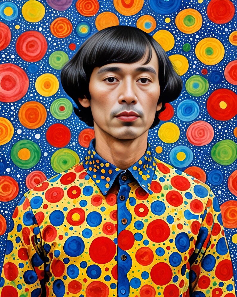 Whimsical Charm: Quirky Man Art Print Playful Abstraction - Etsy