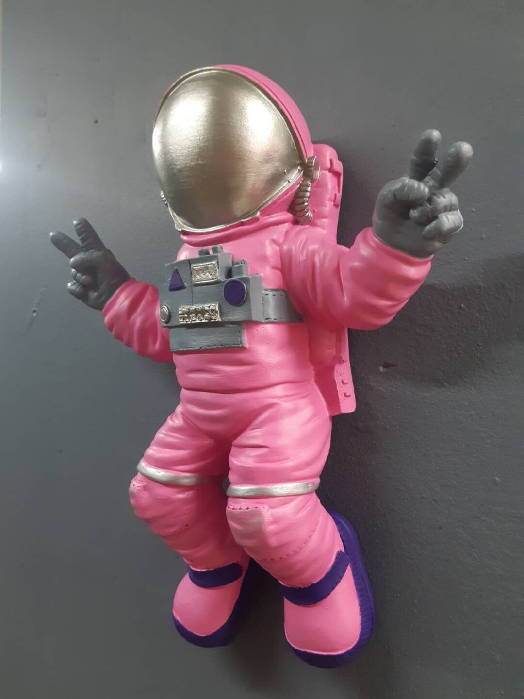 18'' 47 Cm Large Wall Astronaut Sculpture,3d Wall Sculpture,astronaut ...