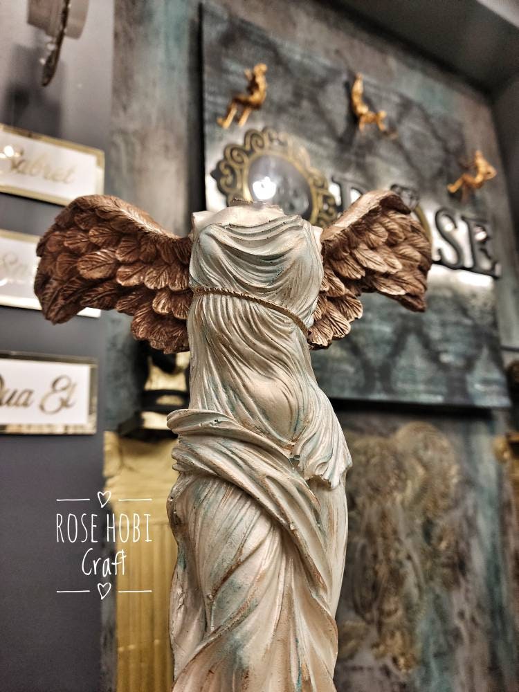 Nike Sculpture, Headless Winged Angel Sculpture, Goddess of Victory ...