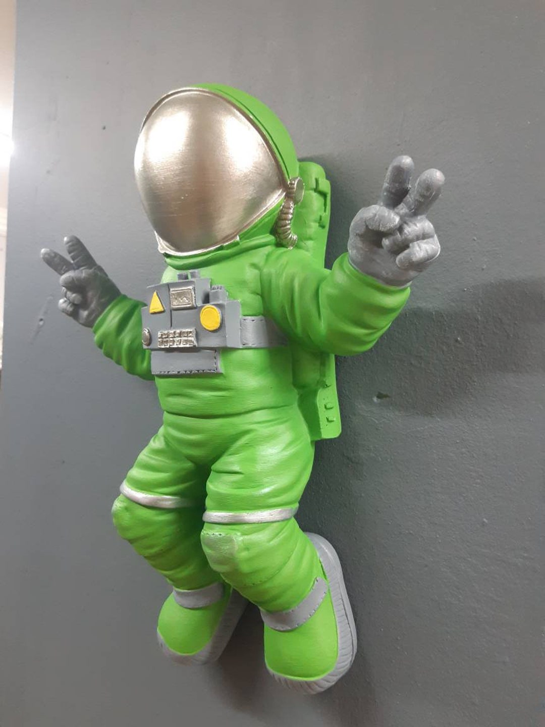 18'' 47 Cm Large Wall Astronaut Sculpture,3d Wall Sculpture,astronaut ...