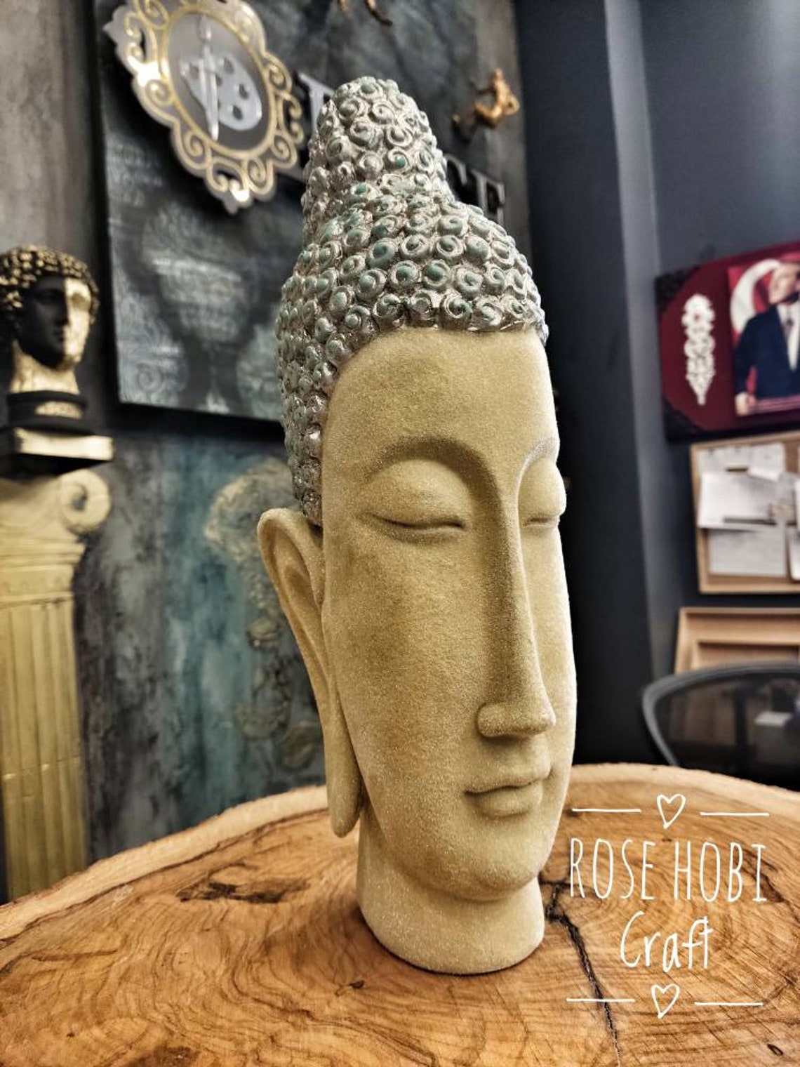 Decorative Buddha Statue, Meditation Mindfulness, Home Decor, Yoga Work ...