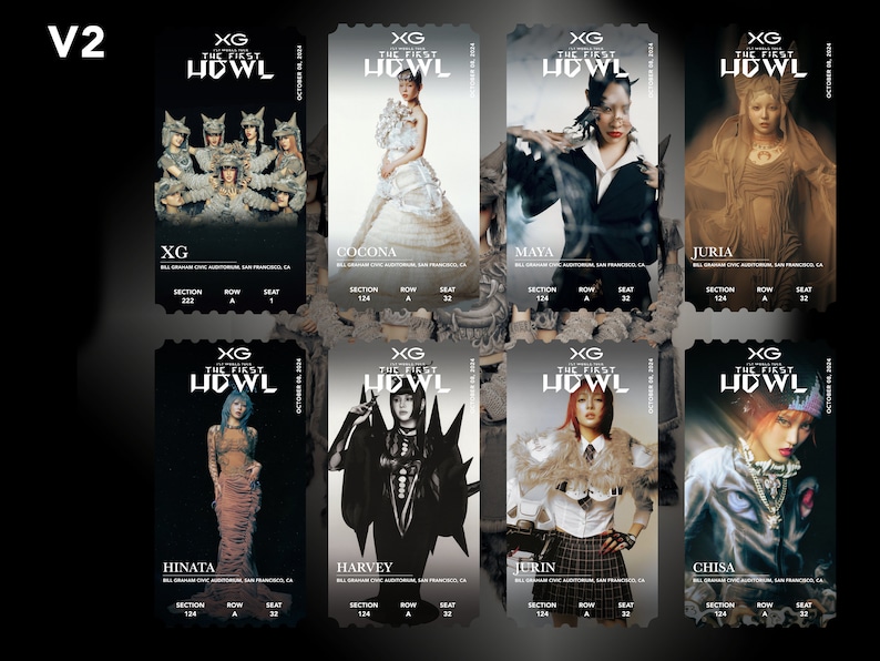 XG World Tour "the First Howl" Custom Bias Physical | Memento ...