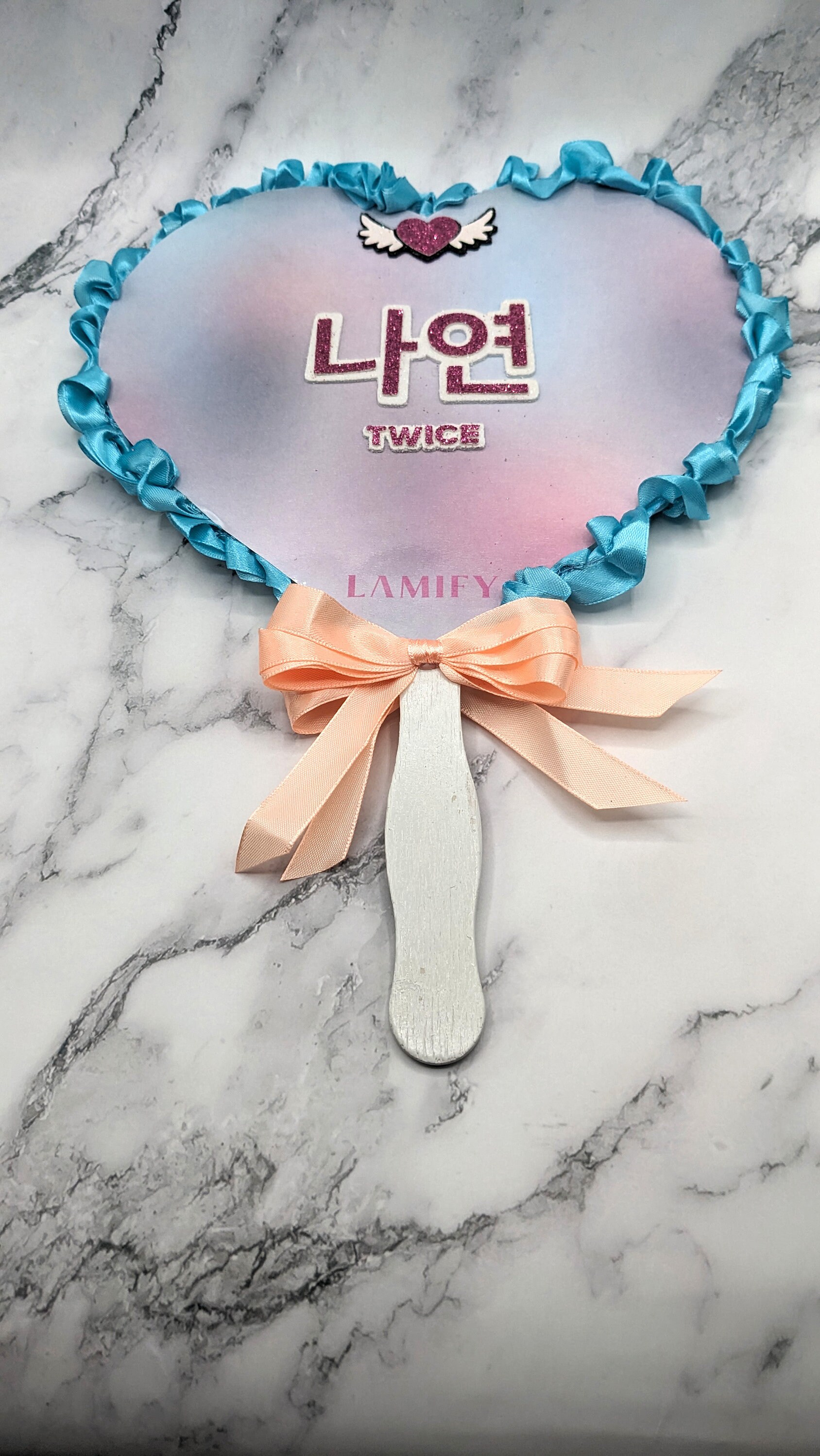 Twice Nayeon Photo KPOP Picket / Fan With Ruffles - Etsy