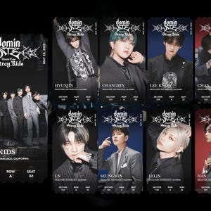 Stray Kids World Tour "domin-ate" Custom Bias Physical | Memento ...