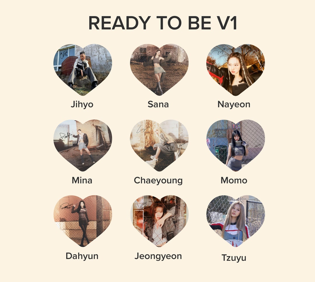 Twice "ready to Be" Photo KPOP Picket / Fan With Ruffles - Etsy
