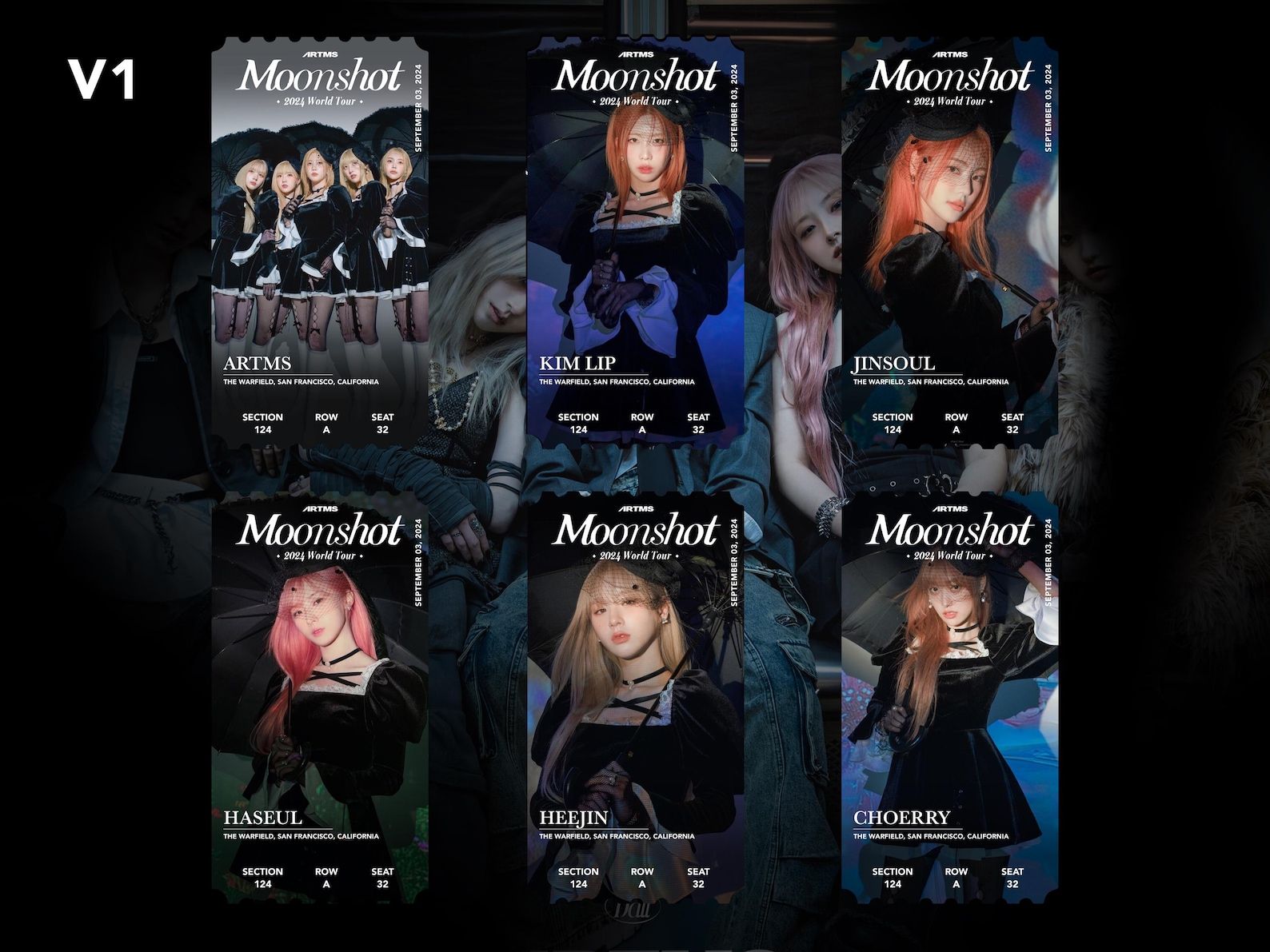ARTMS "moonshot World Tour" Custom Bias Physical | Memento | Souvenir ...