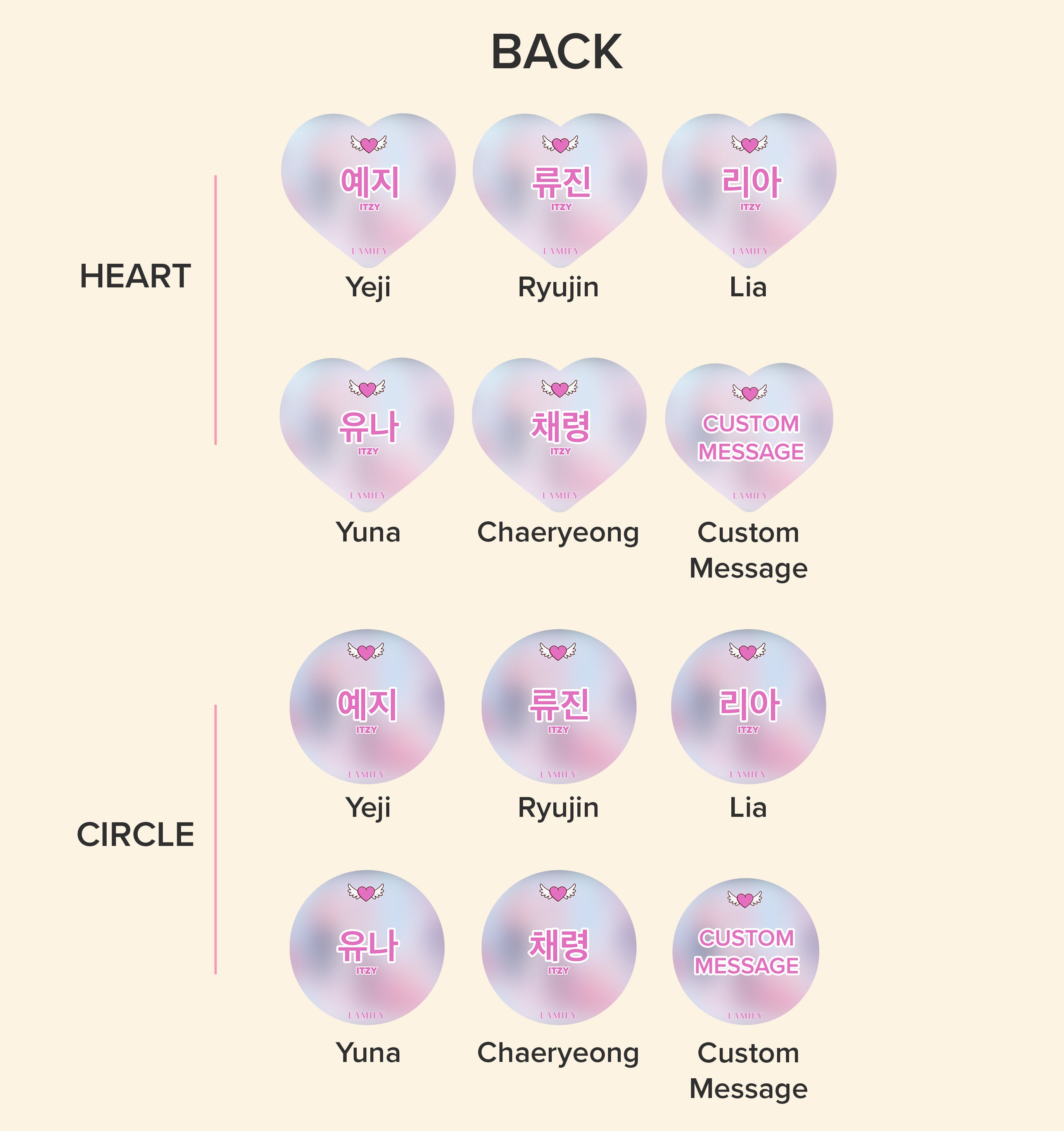 Itzy Chaeryeong Photo KPOP Picket / Fan With Ruffles - Etsy