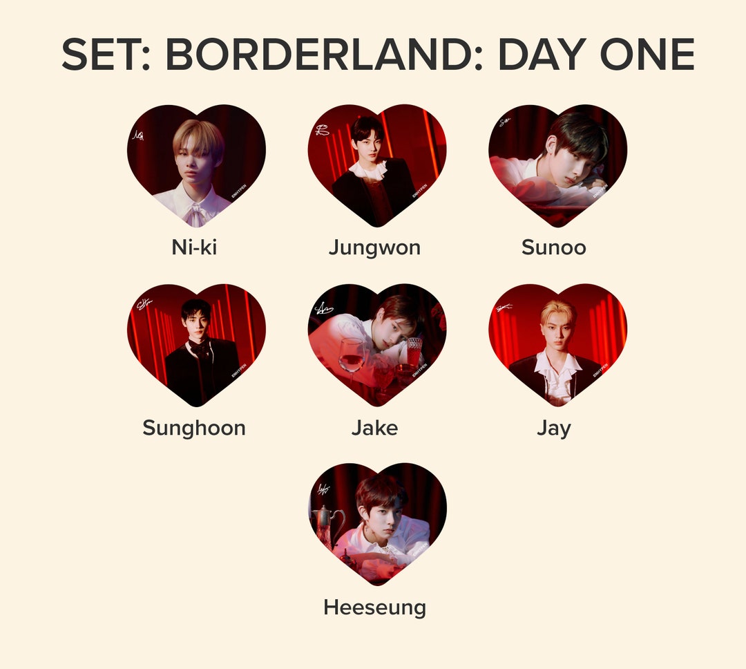 Enhypen border: Day One Photo KPOP Picket / Fan - Etsy