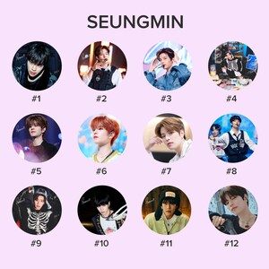 Stray Kids Members Pinback or Magnet Buttons 1.25 Inch - Etsy