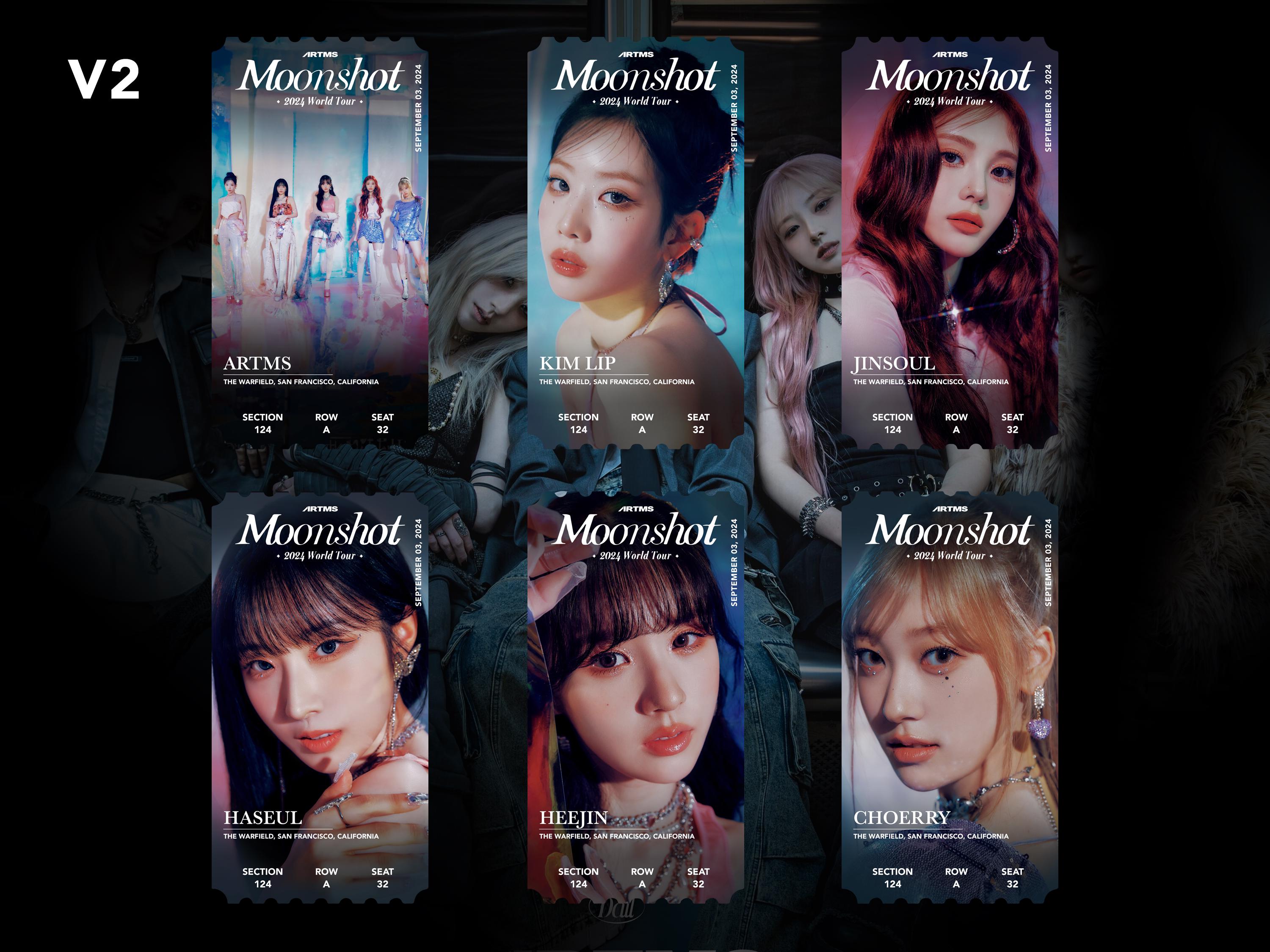 ARTMS "moonshot World Tour" Custom Bias Physical | Memento | Souvenir ...
