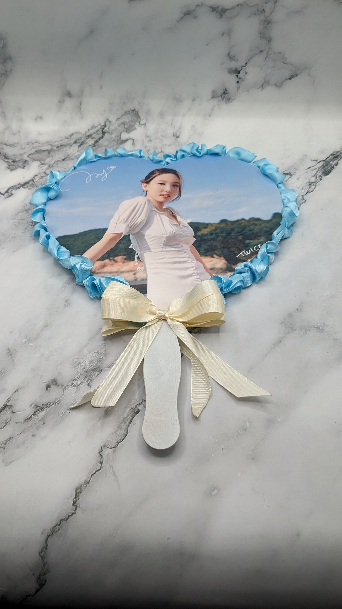 Twice Nayeon Photo KPOP Picket / Fan With Ruffles - Etsy