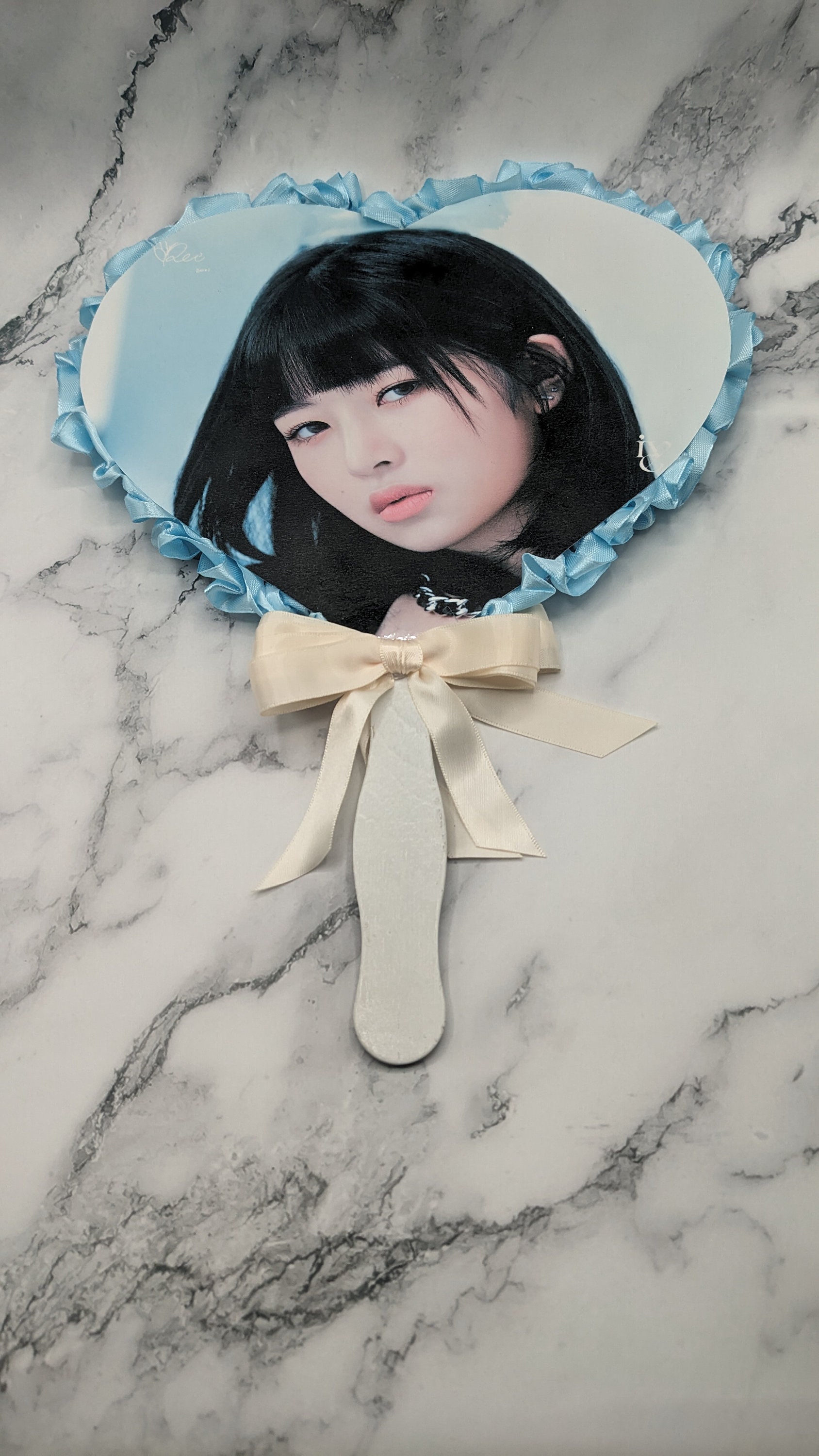 IVE "eleven" Photo KPOP Picket / Fan With Ruffles - Etsy