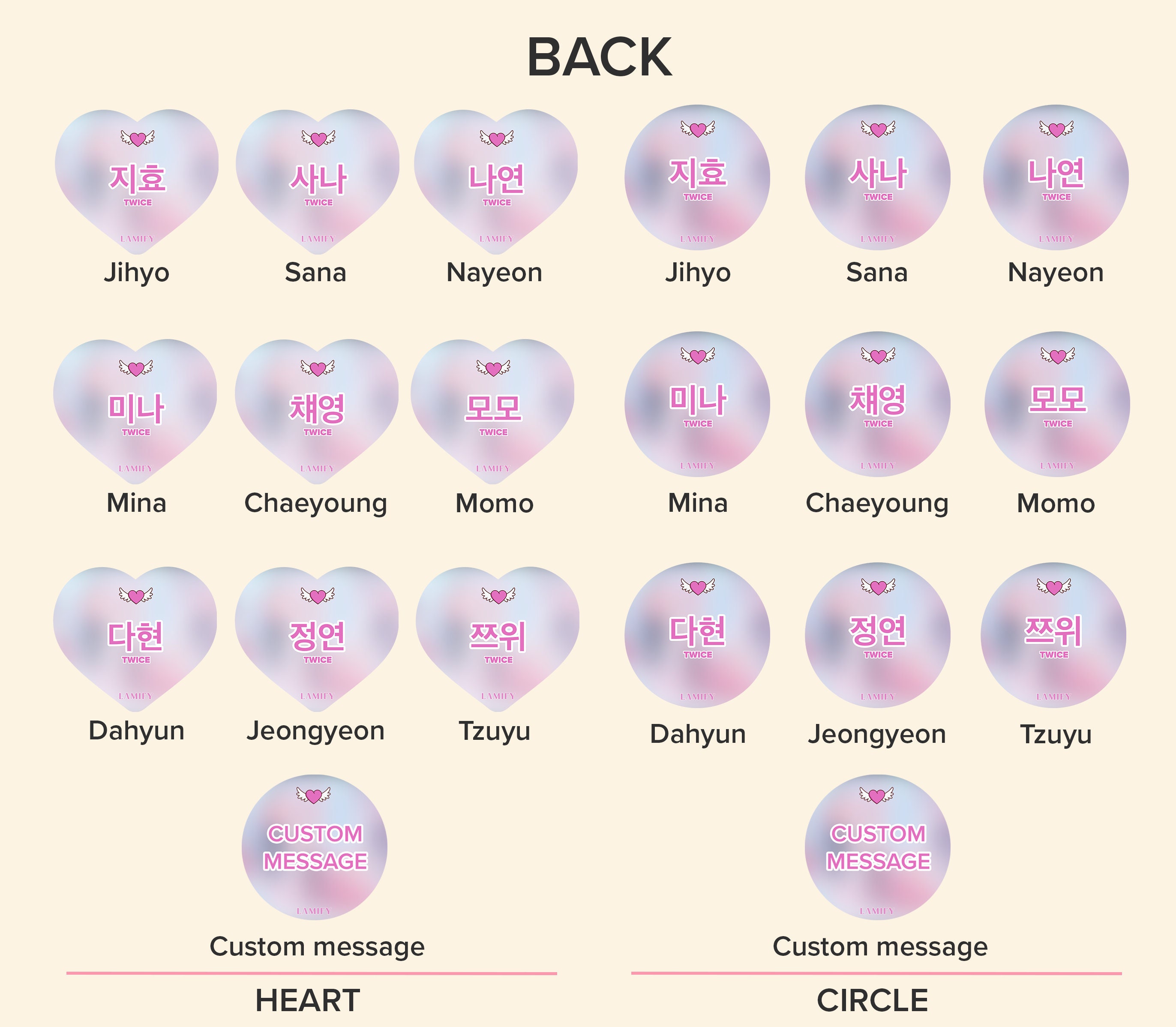 Twice Nayeon Photo KPOP Picket / Fan With Ruffles - Etsy