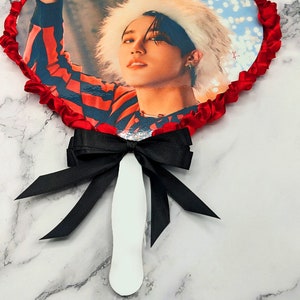 Stray Kids Han Photo KPOP Picket / Fan With Ruffles - Etsy