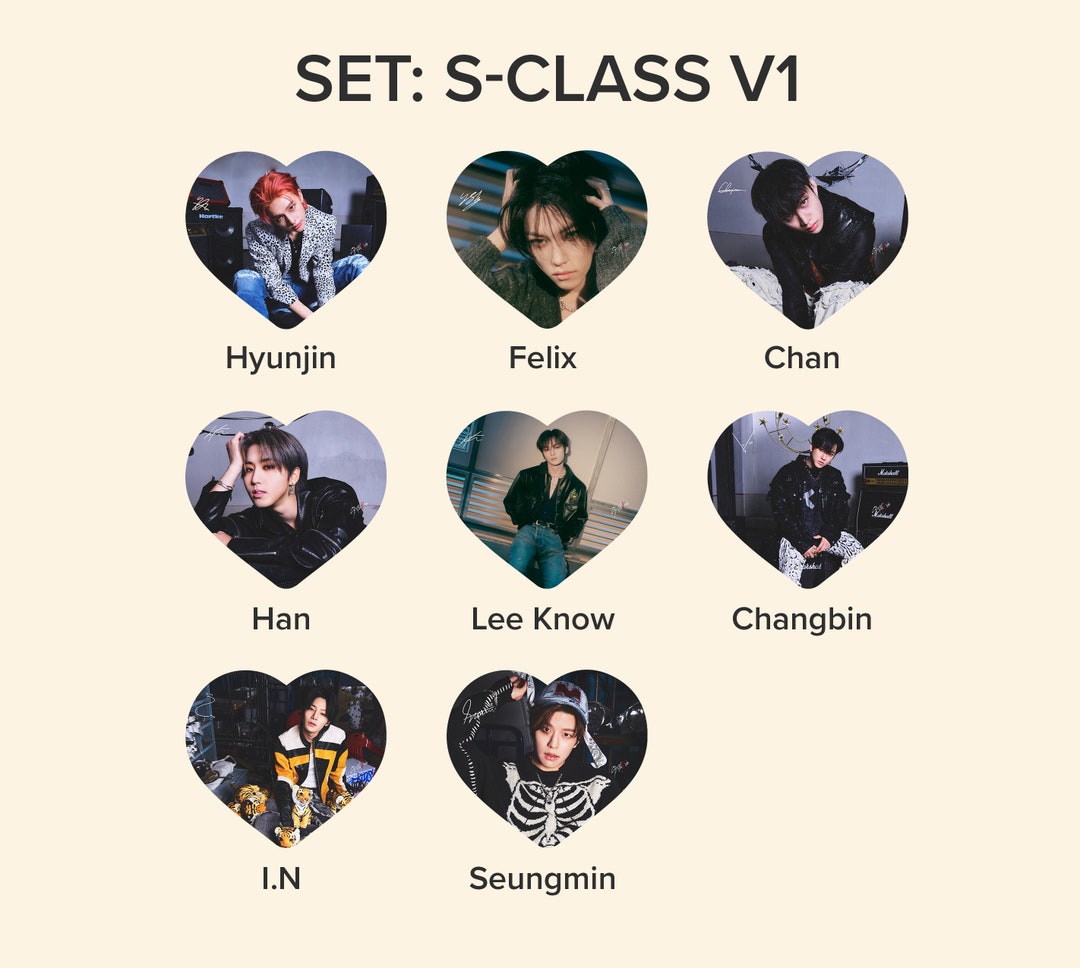 Stray Kids s-class Photo KPOP Picket / Fan With - Etsy