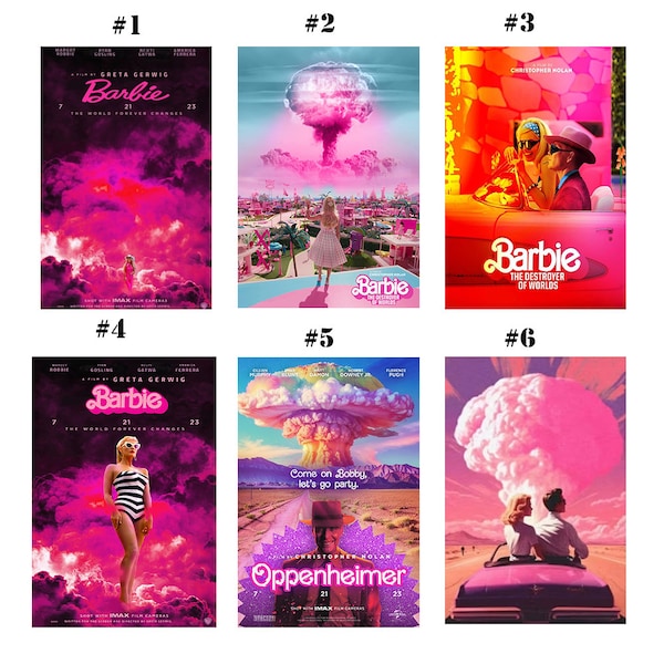 Barbie Movie 2023 Poster - Etsy