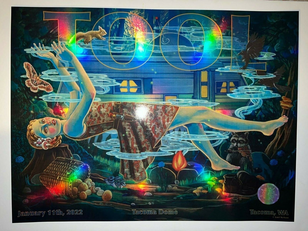 Tool Poster From the 2022 Tour tacoma WA on 1-11-22 - Etsy