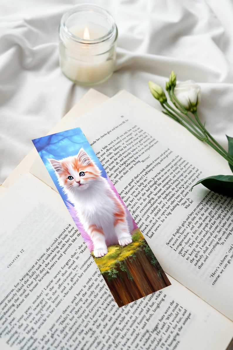 Set of 10 Printable Bookmarks 2x6 Inches Bookmarks for Your - Etsy
