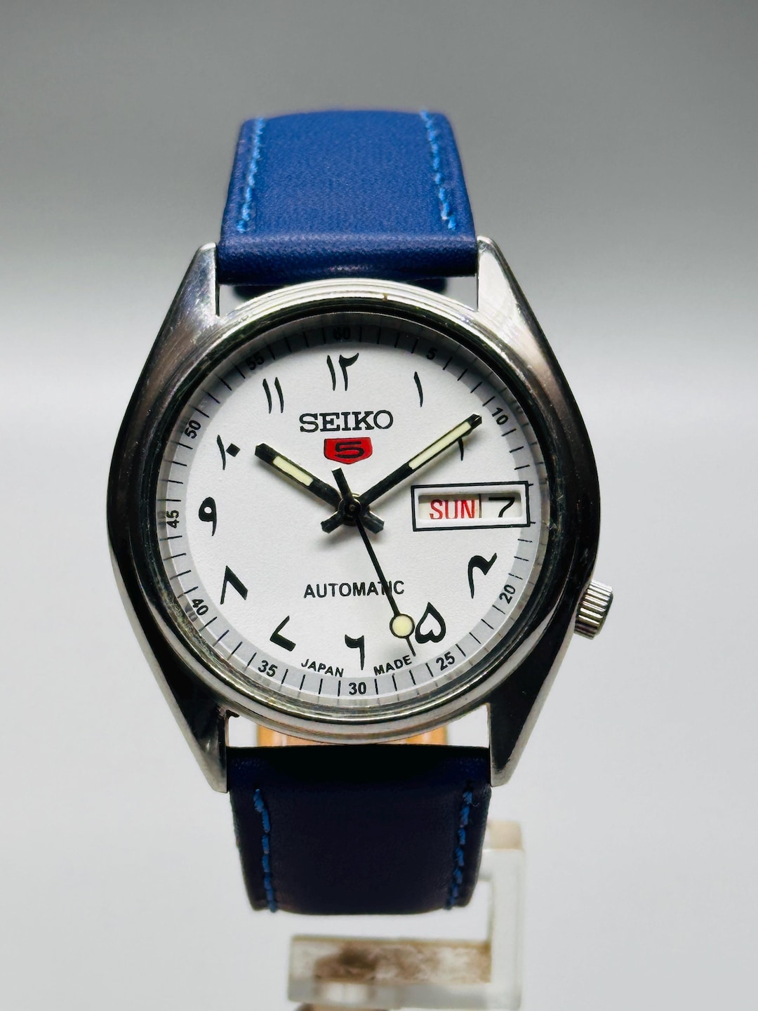 Vintage Seiko 5 Automatic Watch: Japanese Mechanical Wristwatch - Etsy ...