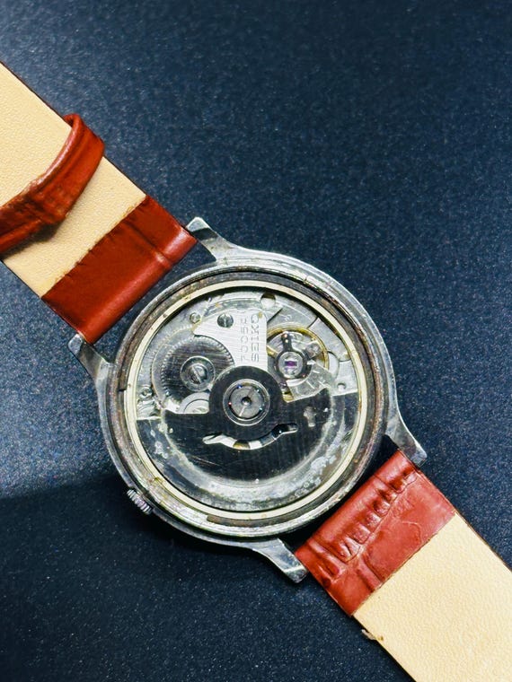 Rare Vintage Seiko 5 Automatic yellow Dial, Silver … - Gem