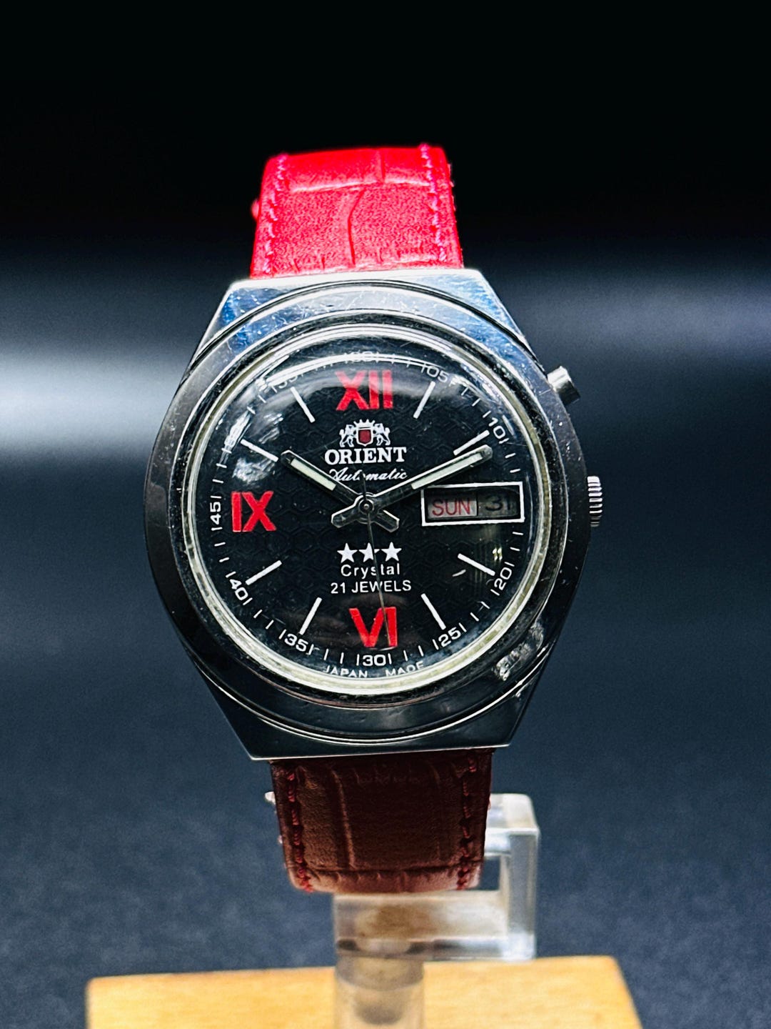 Rare Vintage Orient Crystal 21 Jewels Automatic , CLA No. 4694 Men's ...