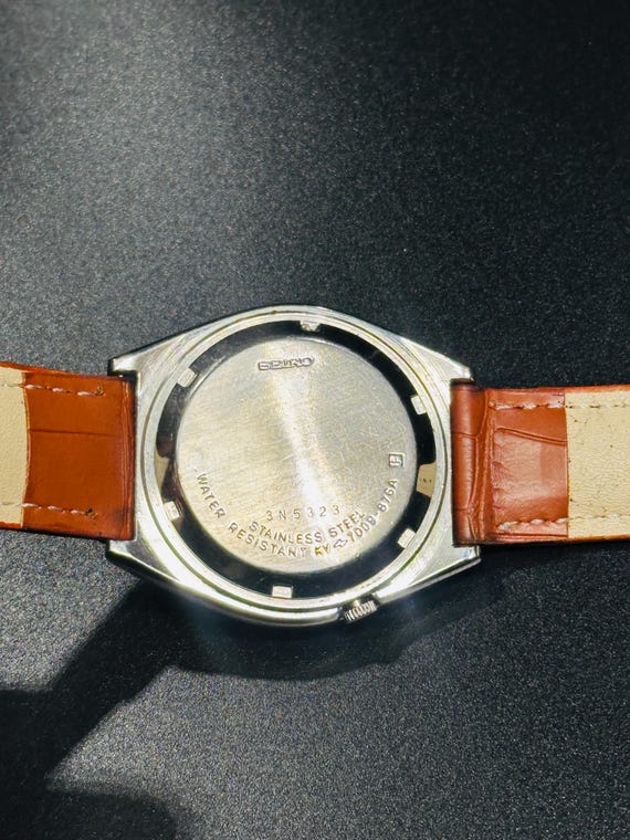 Rare Vintage Seiko 5 Automatic Arabic yellow Dial, S… - Gem