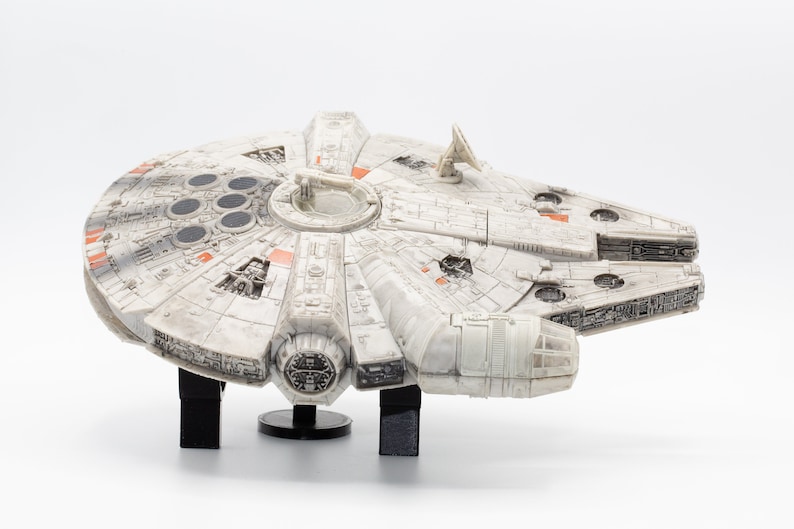 Star Wars Micro Galaxy Squadron Millennium Falcon Flight Stand - Etsy