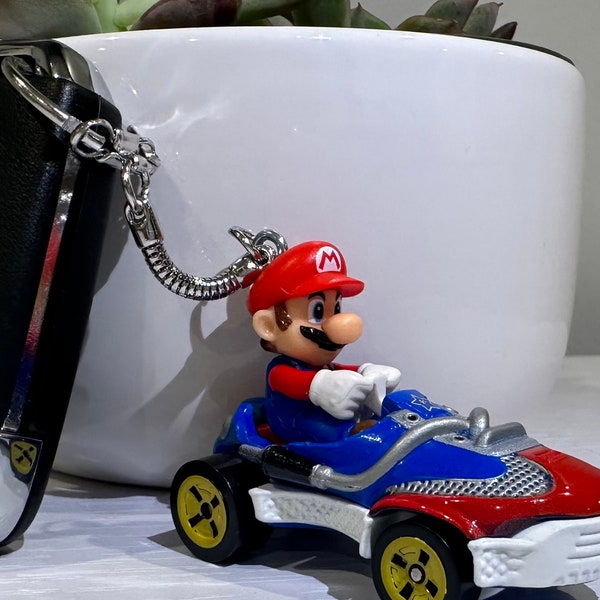 Mario Kart Keychain - Etsy