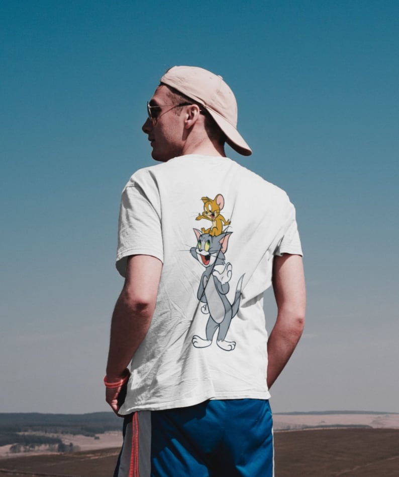 20 Pieces Tom Jerry PNG Cut Files | Instant Download - Etsy