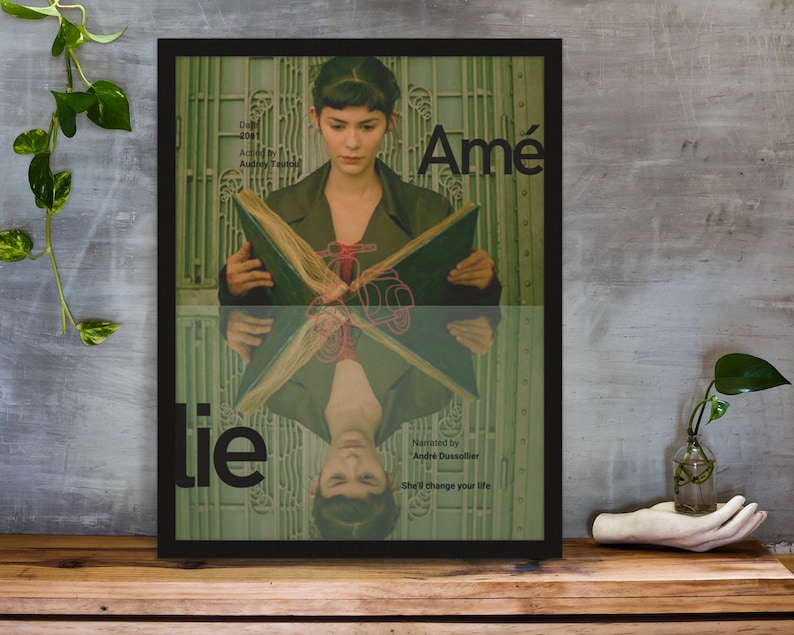 Amelie Film Poster|wall Art|oscar Gift|printable Wall Art|poster|film ...
