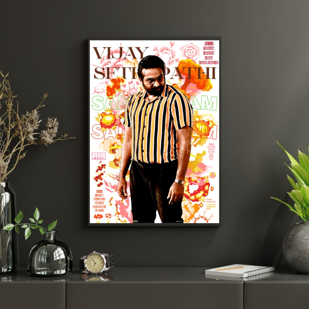 Tamil Movie Poster Design Printables Wall Vikram Movie Poster Vijay ...