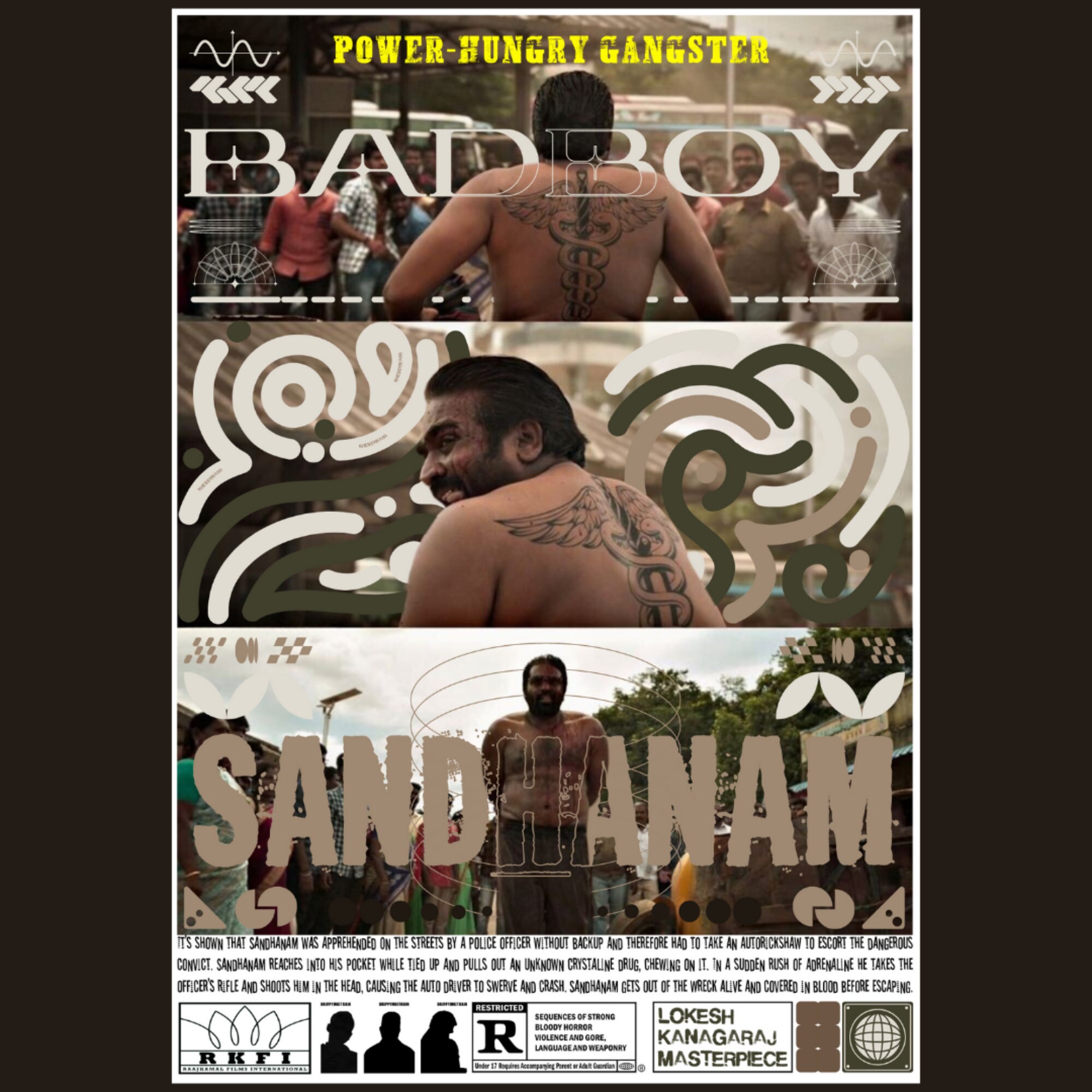 Tamil Movie Poster Design Printables Wall Vikram Movie Poster Vijay ...