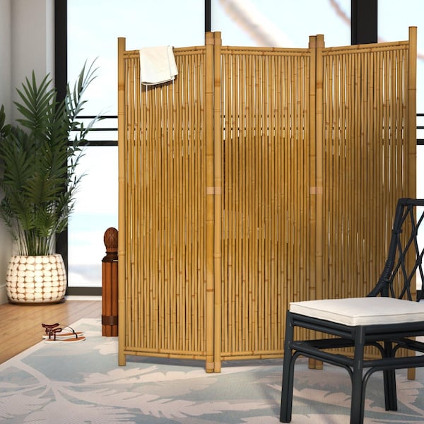 Bamboo Room Divider - Etsy