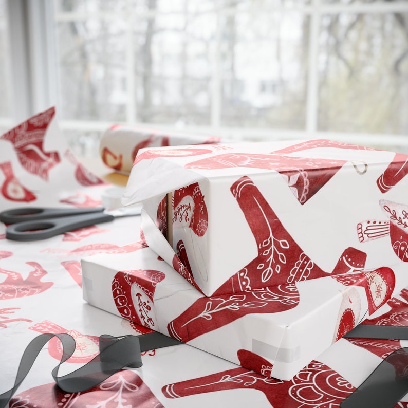 Country Gift Wrap, Wrapping Paper, Farmhouse Wrapping Paper, Cowboy ...