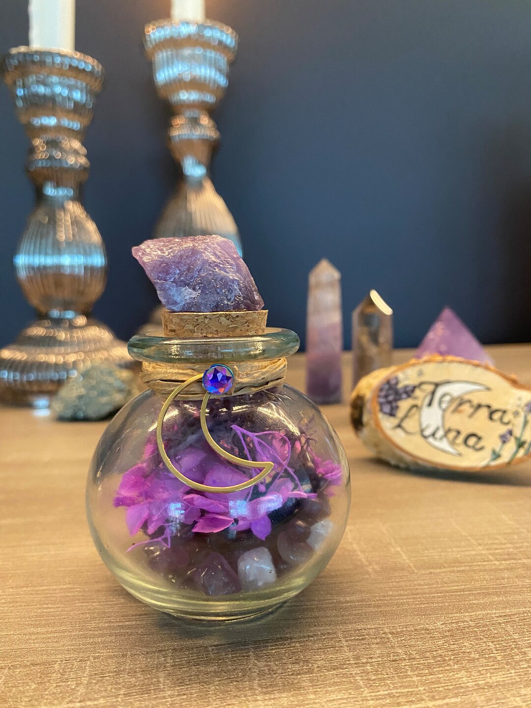 Witch's Vial - Purification (model 2) - Etsy