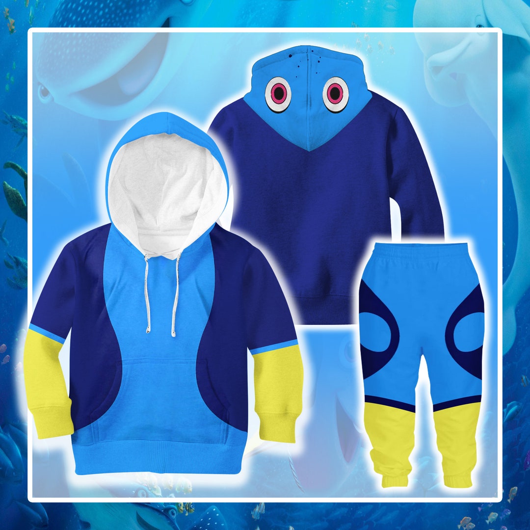 Dory 3D Cosplay Shirt Finding Nemo Costume Hoodie Oceanic - Etsy