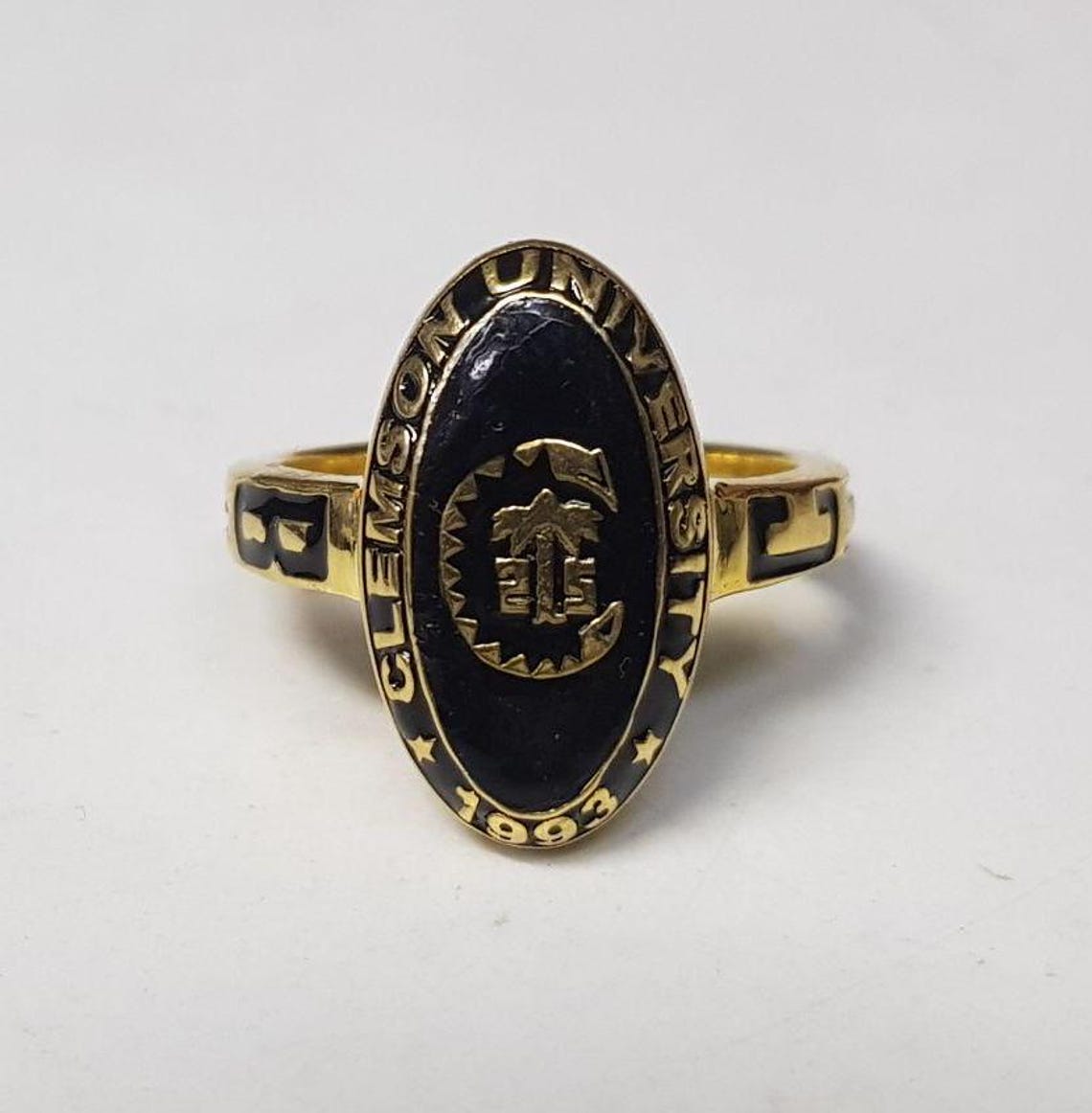 Anderson University Ladies Dinner Ring Celestrium Yellow Gold Alloy ...