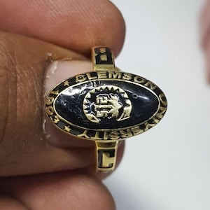 Anderson University Ladies Dinner Ring Celestrium Yellow Gold Alloy ...