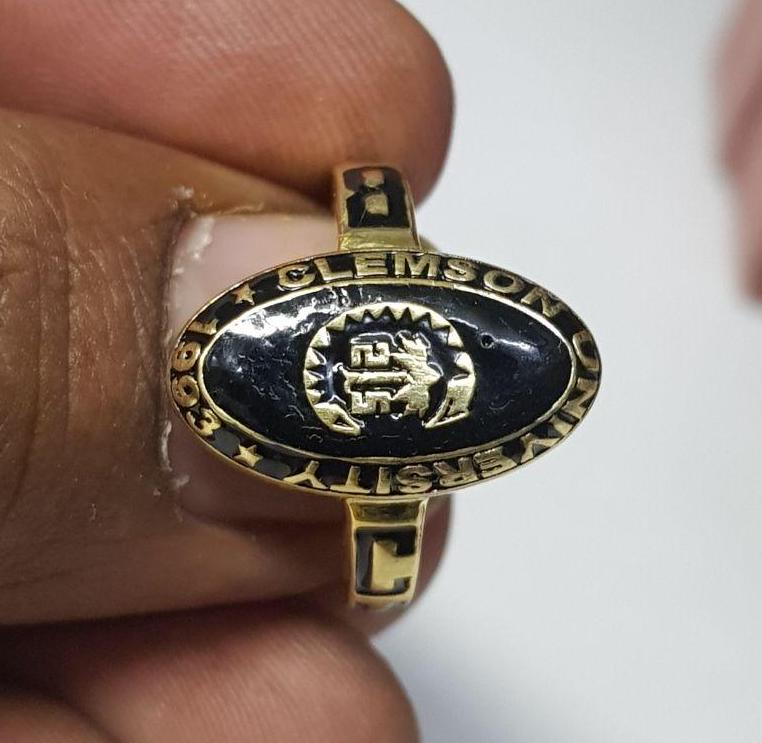 Anderson University Ladies Dinner Ring Celestrium Yellow Gold Alloy ...