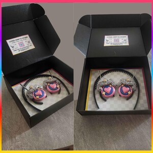 Cyber Ears - Chromi-code Y2k Style Fashion Earpiece - Etsy