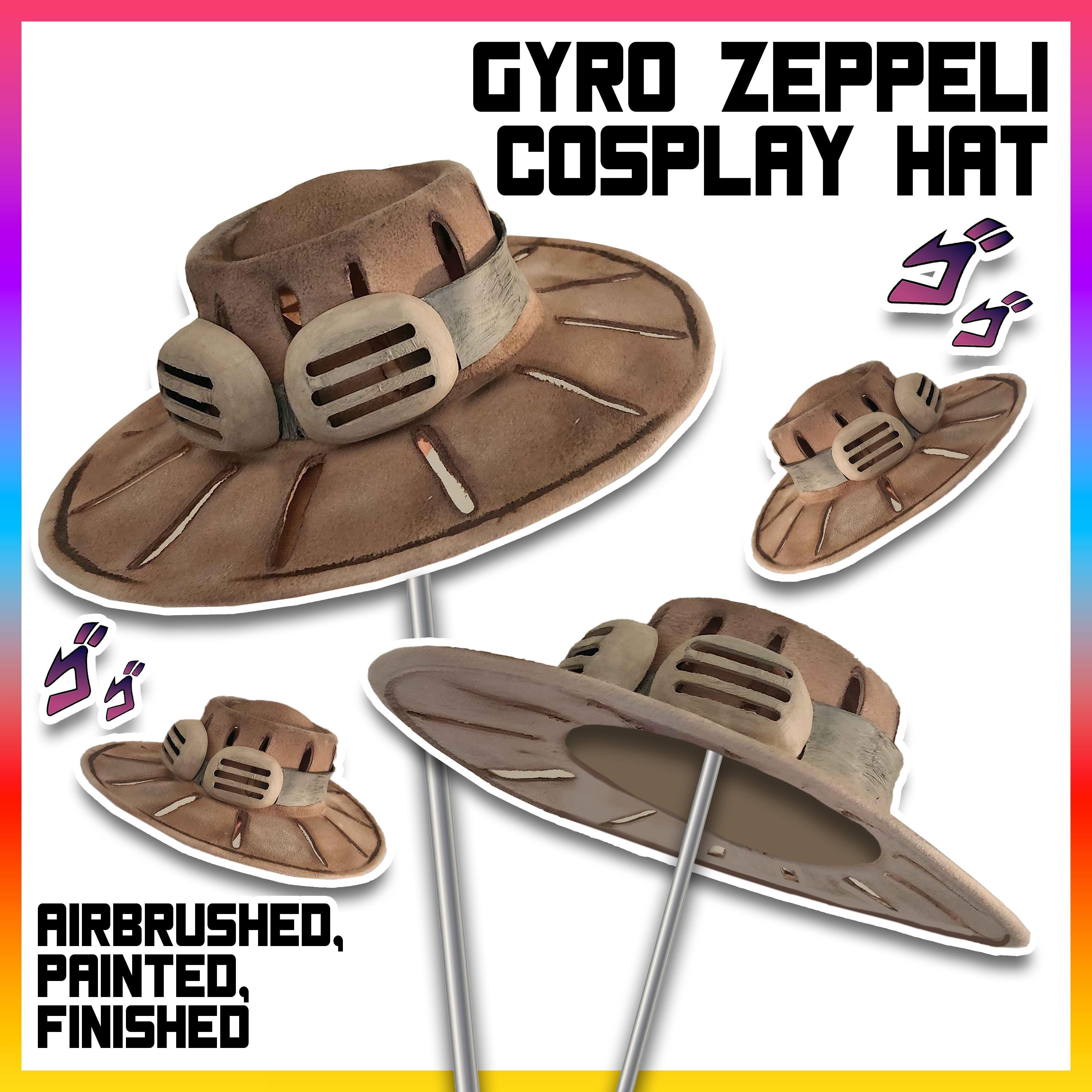 Gyro Zeppelis Hat Jojos Bizzare Adventure Cosplay - Etsy