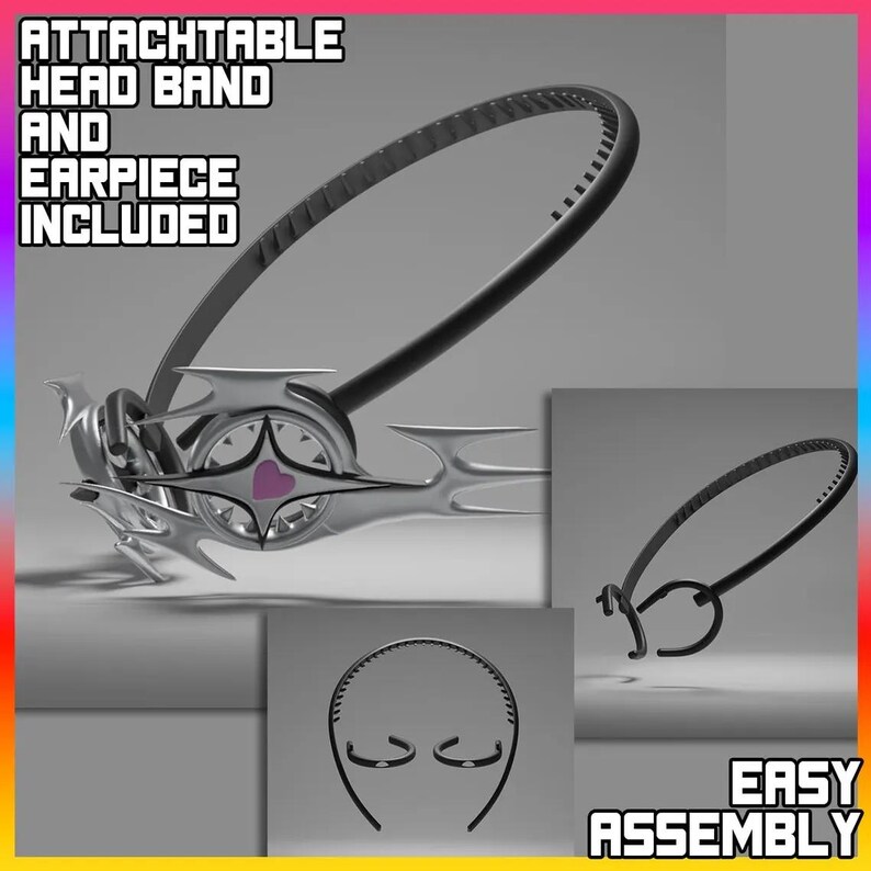 Star-breaker-01 (3D Printed Earpiece) Y2K Style Fashion - Etsy