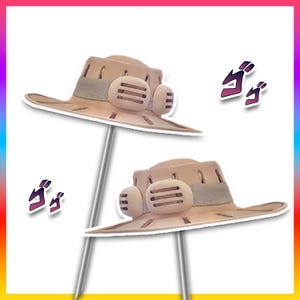 Gyro Zeppelis Hat Jojos Bizzare Adventure Cosplay - Etsy