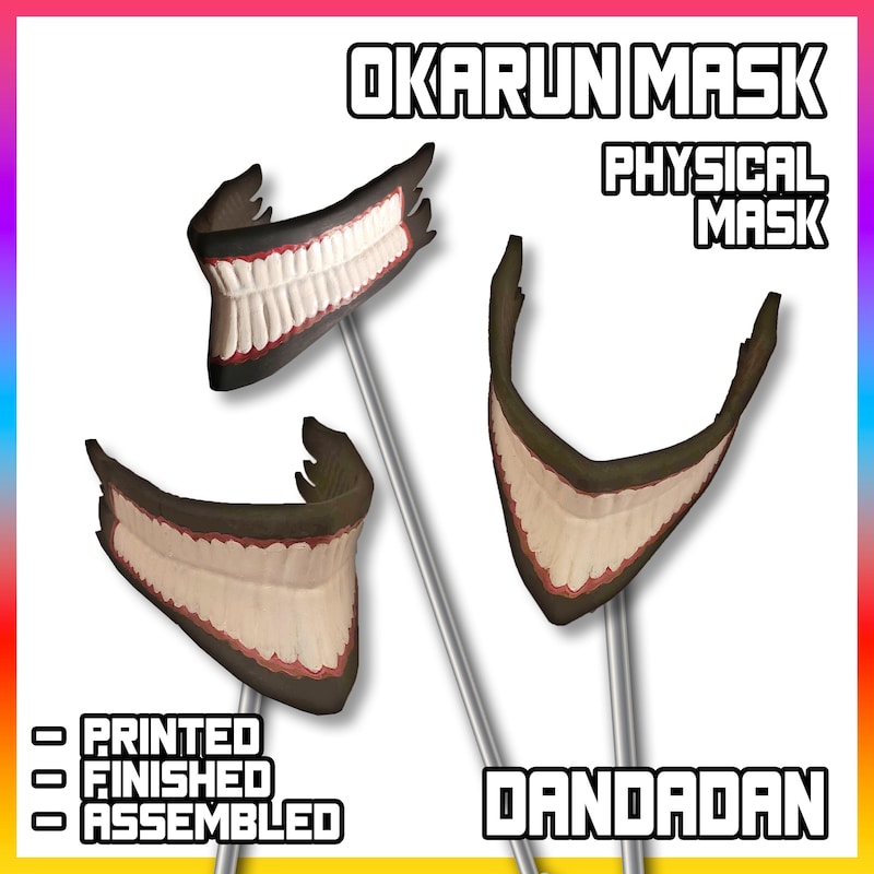 Dandadan Mask - Etsy