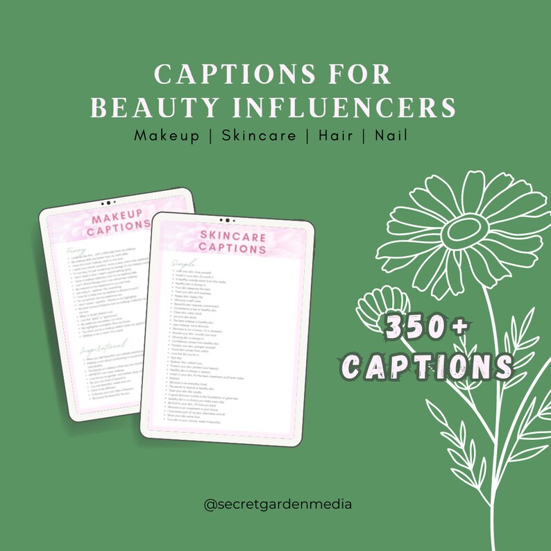 350+ Captions for Beauty Influencers: Makeup, Skincare, Hair and Nails ...