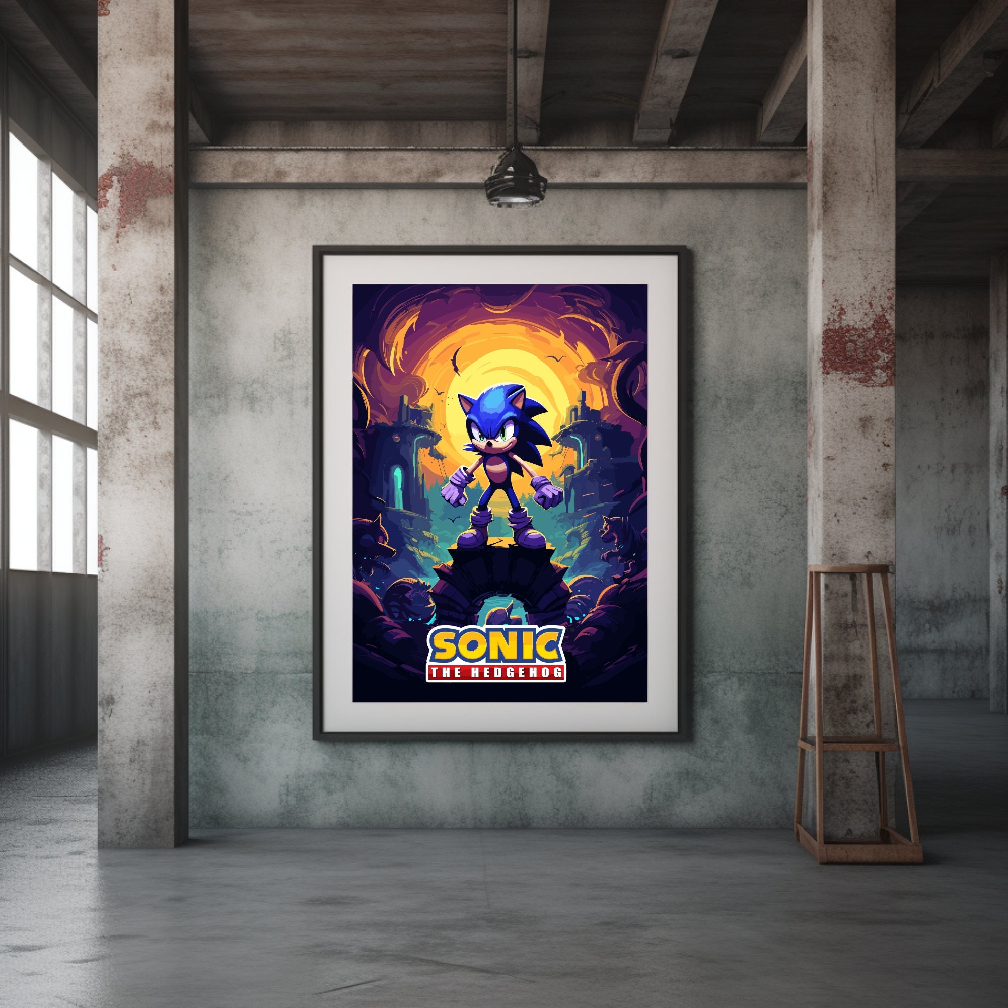 Sonic The Hedgehog Poster, Sonic Poster sold by Hazen Becker | SKU ...